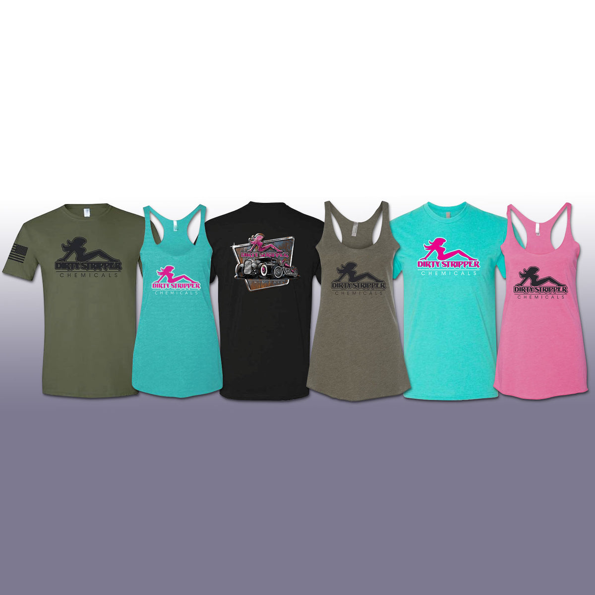 T-Shirts – Dirty Stripper Chemicals